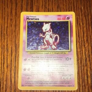 Pokemon | Other | Mewtwo Pokmon Card 995 96 98 Rare | Poshmark